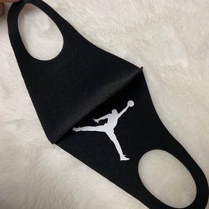 Accessories | New Jordan White Jumpman Logo Face Mask | Poshmark